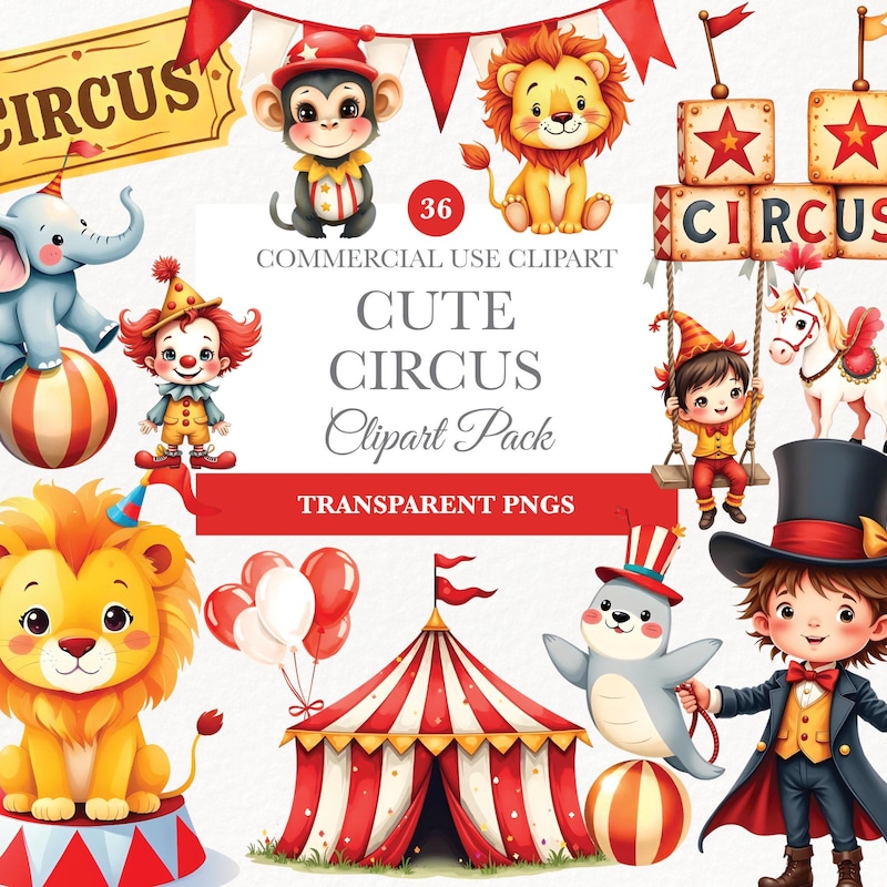 Carnival Clipart - Etsy