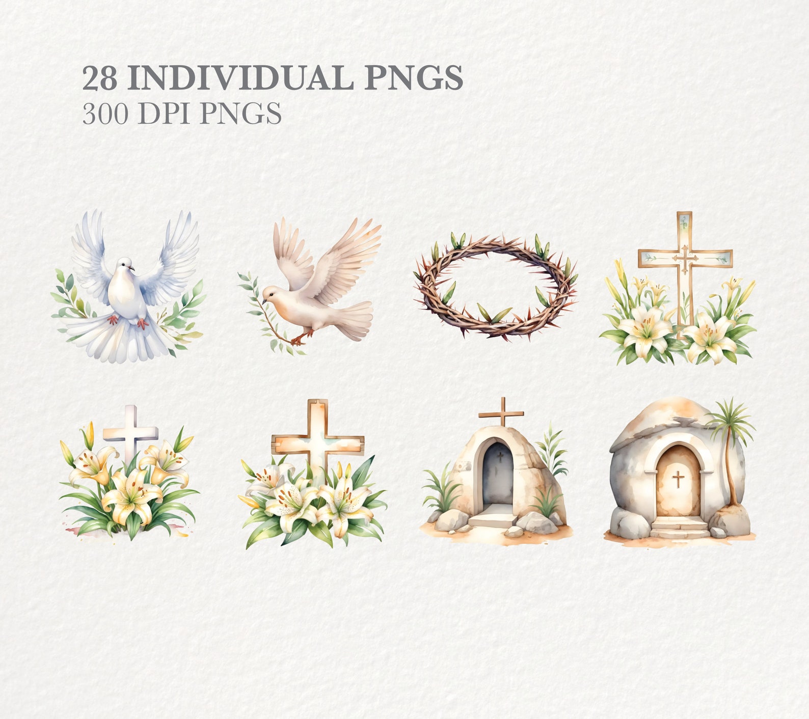 Christian Easter Clipart, Christian Png, Faith Png, Religious Easter ...