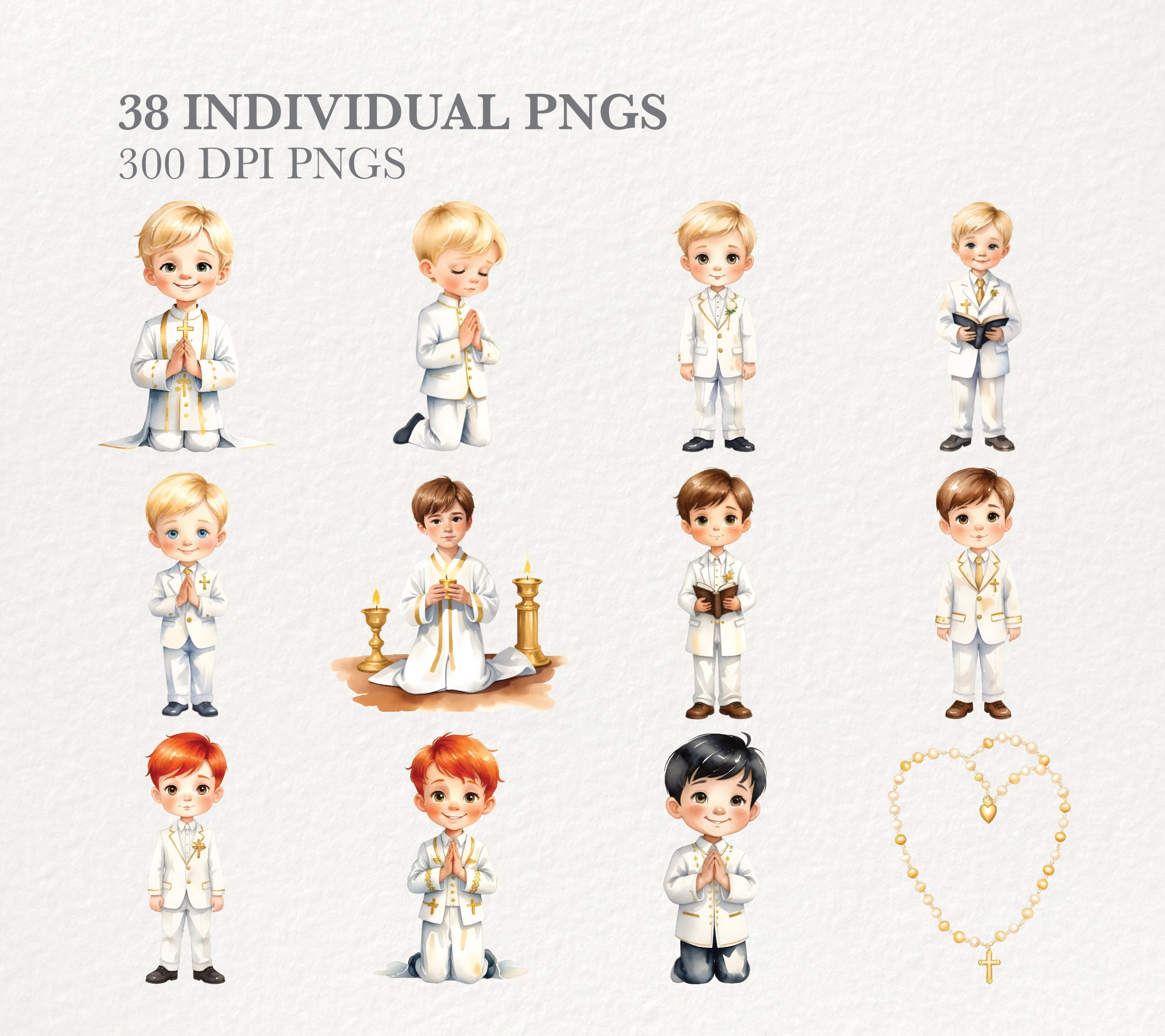 First Communion Clipart, Digital Paper Craft, First Holy Communion Png ...