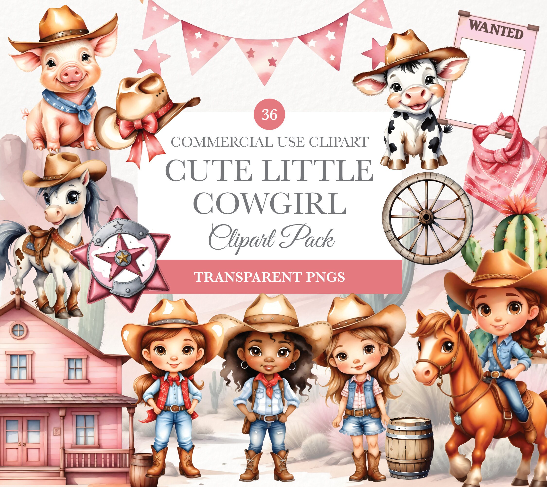 Clipart Cowboy E Cowgirl Cowboy Cowgirl Vector Art, Icons, And