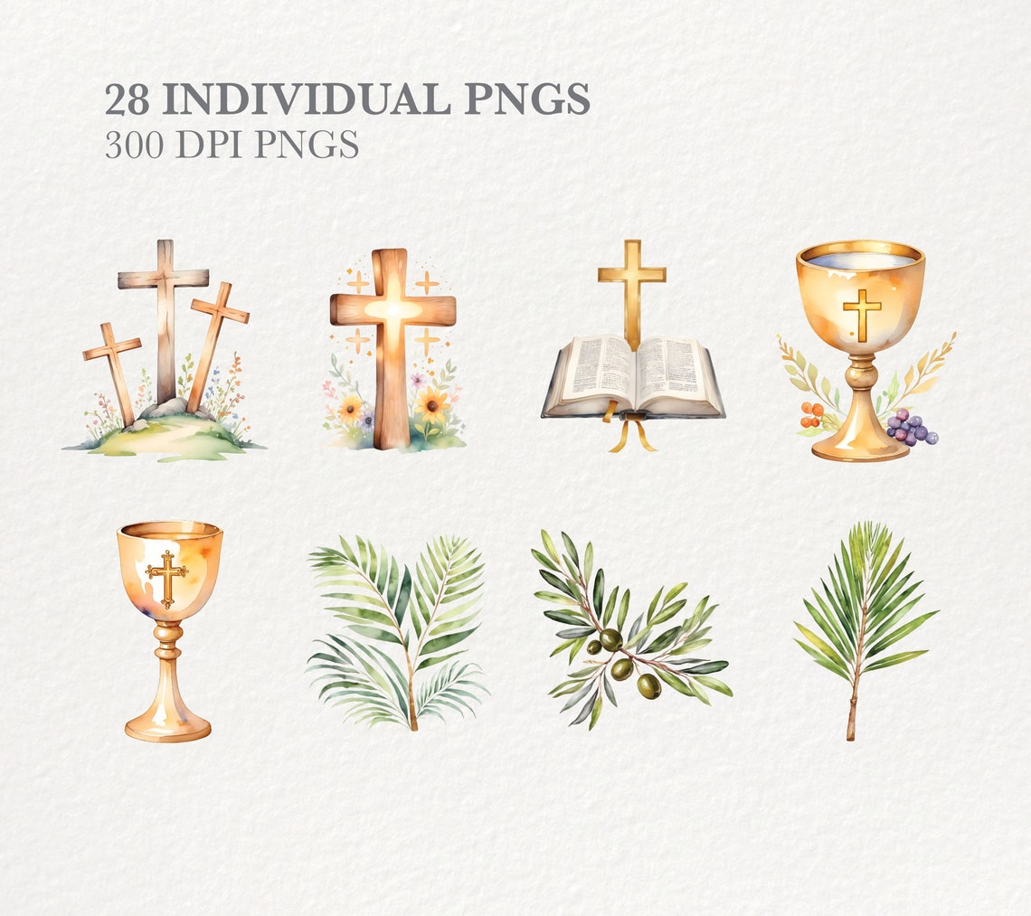 Christian Easter Clipart, Christian Png, Faith Png, Religious Easter ...