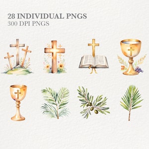 Christian Easter Clipart, Christian Png, Faith Png, Religious Easter ...