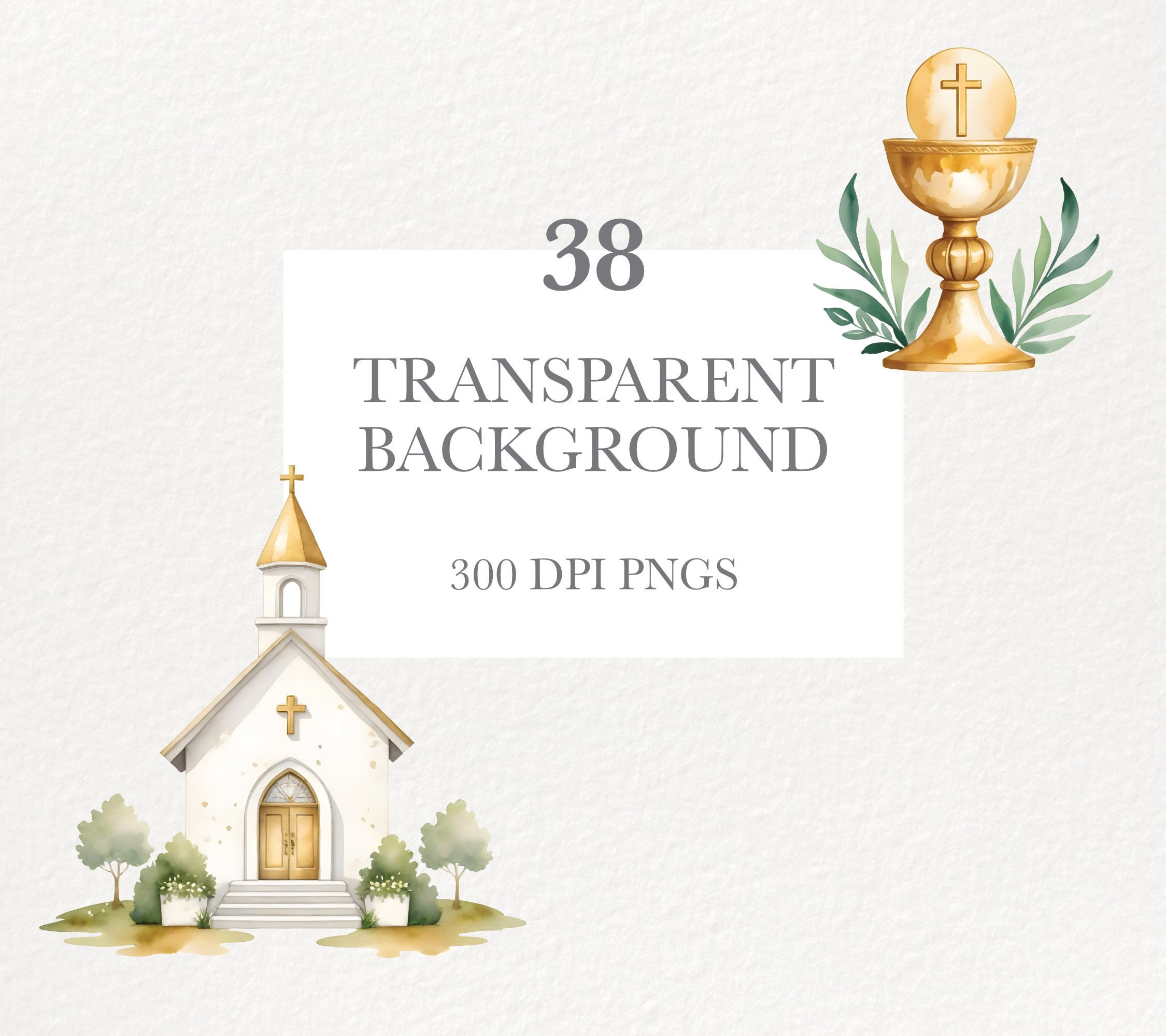 First Communion Clipart, Digital Paper Craft, First Holy Communion Png ...
