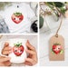 Kawaii Strawberry Clipart, Cute Fruit PNG, Commercial Use (digital ...