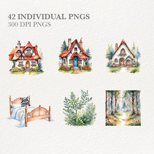 Little Red Riding Hood Clipart, Fairytale Clipart, Red Riding Hood ...