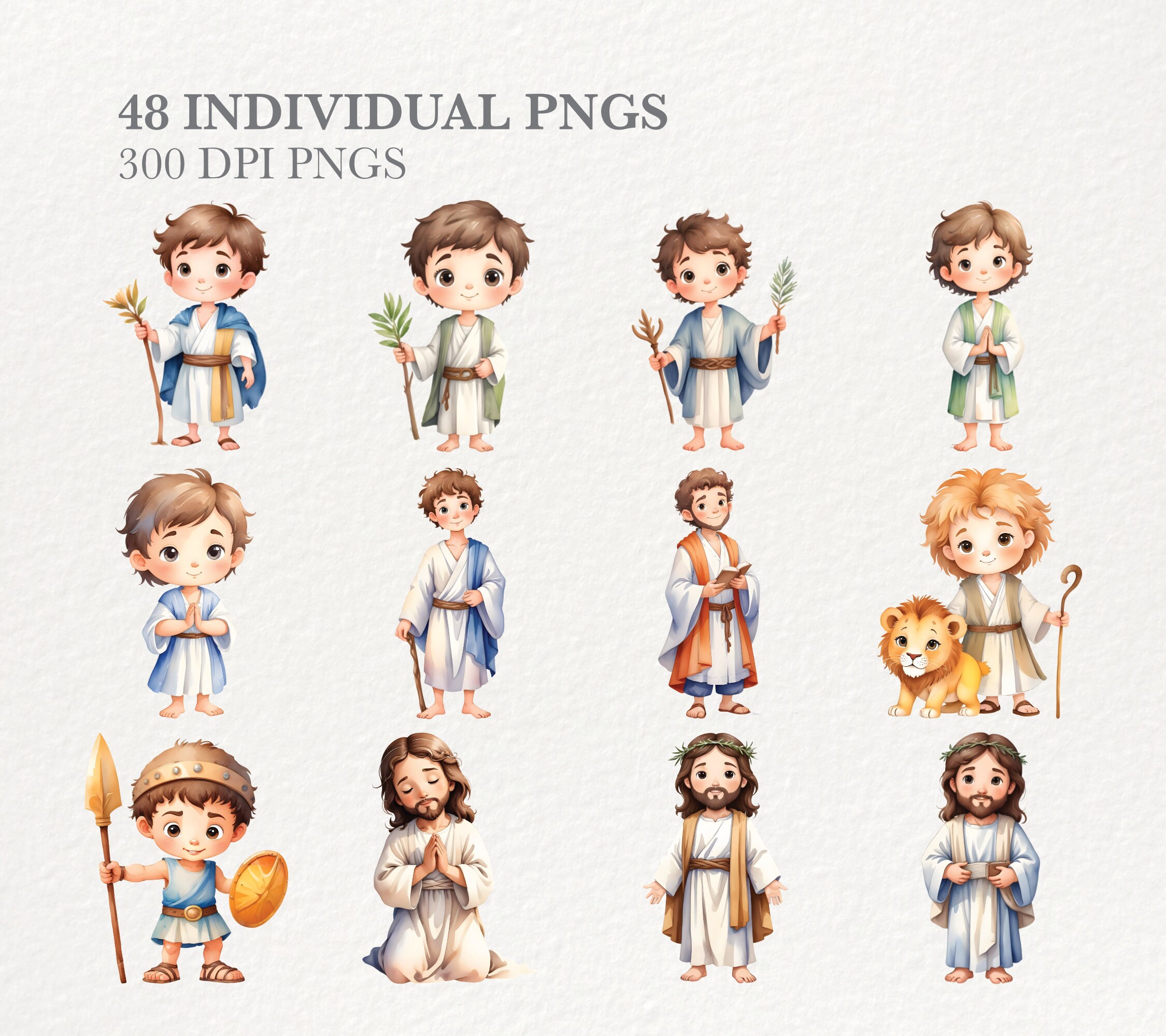 Biblical Characters Clipart, Biblical Stories, Adam and Eve Clip Art ...