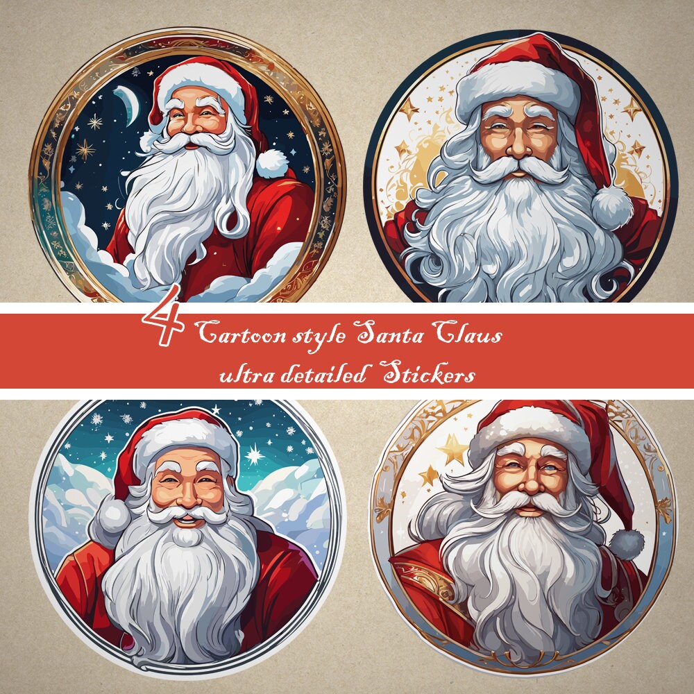 Santa Claus Clipart - Santa Claus Christmas Clip Art Graphic and Sheets ...