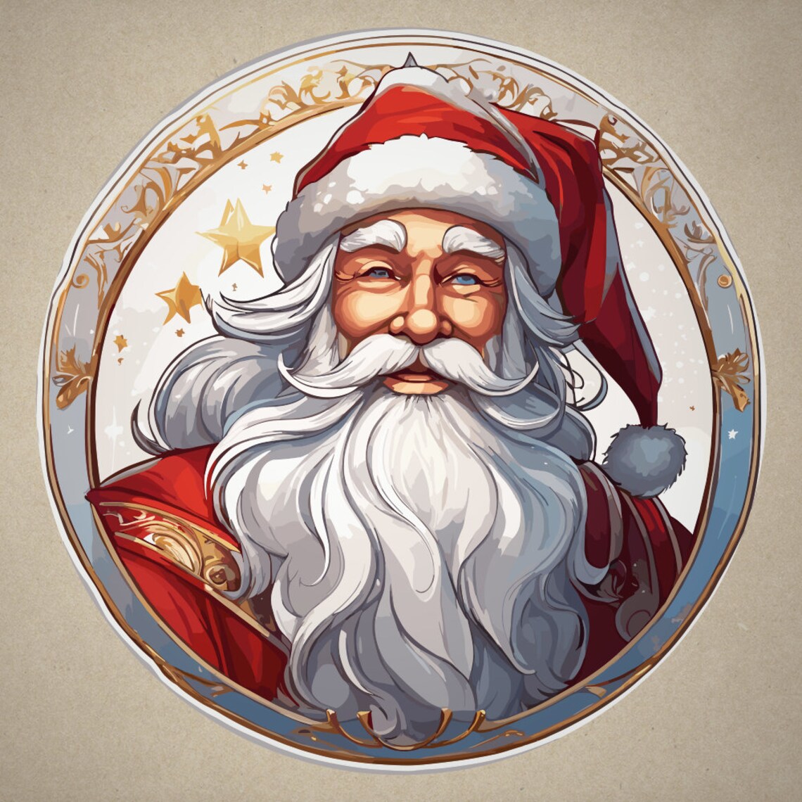 Santa Claus Clipart - Santa Claus Christmas Clip Art Graphic and Sheets ...