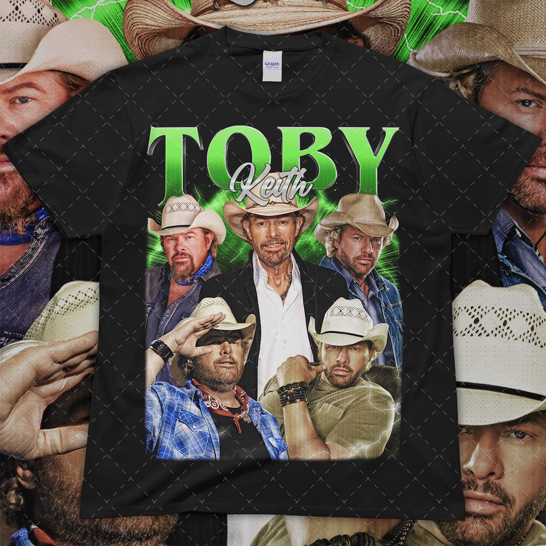 Vintage Toby Keith 90s T-shirt, Soft-style Comfort Colors T-shirt, Gift ...