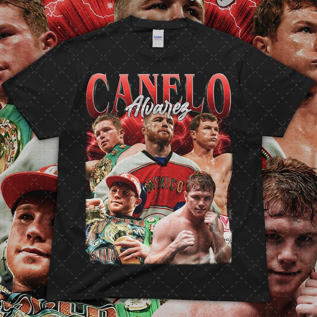 Vintage Canelo Alvarez 90s T-shirt, Soft-style Comfort Colors T-shirt ...