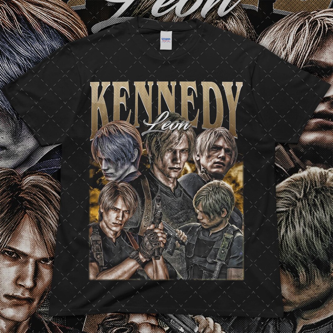 Leon Kennedy 90s Vintage Style T-shirt, Soft-style Comfort Colors T ...