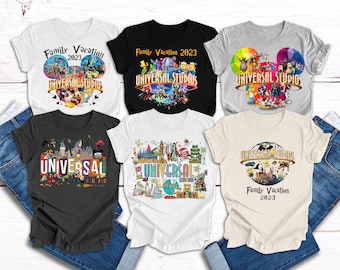 Universal Studios Family Vacation Shirts, Family Matching Shirt ...