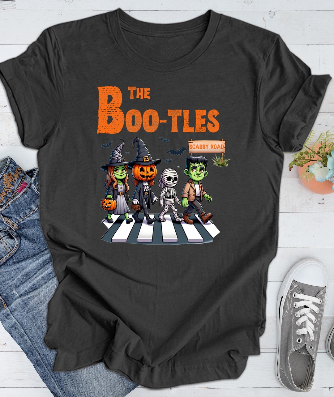 The Boo-tles Scabby Road Halloween Shirt, Boo Boo Spooky Season Shirt ...