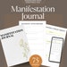 Digital Manifestation Journal Printable A4 Manifest the Life of Your ...