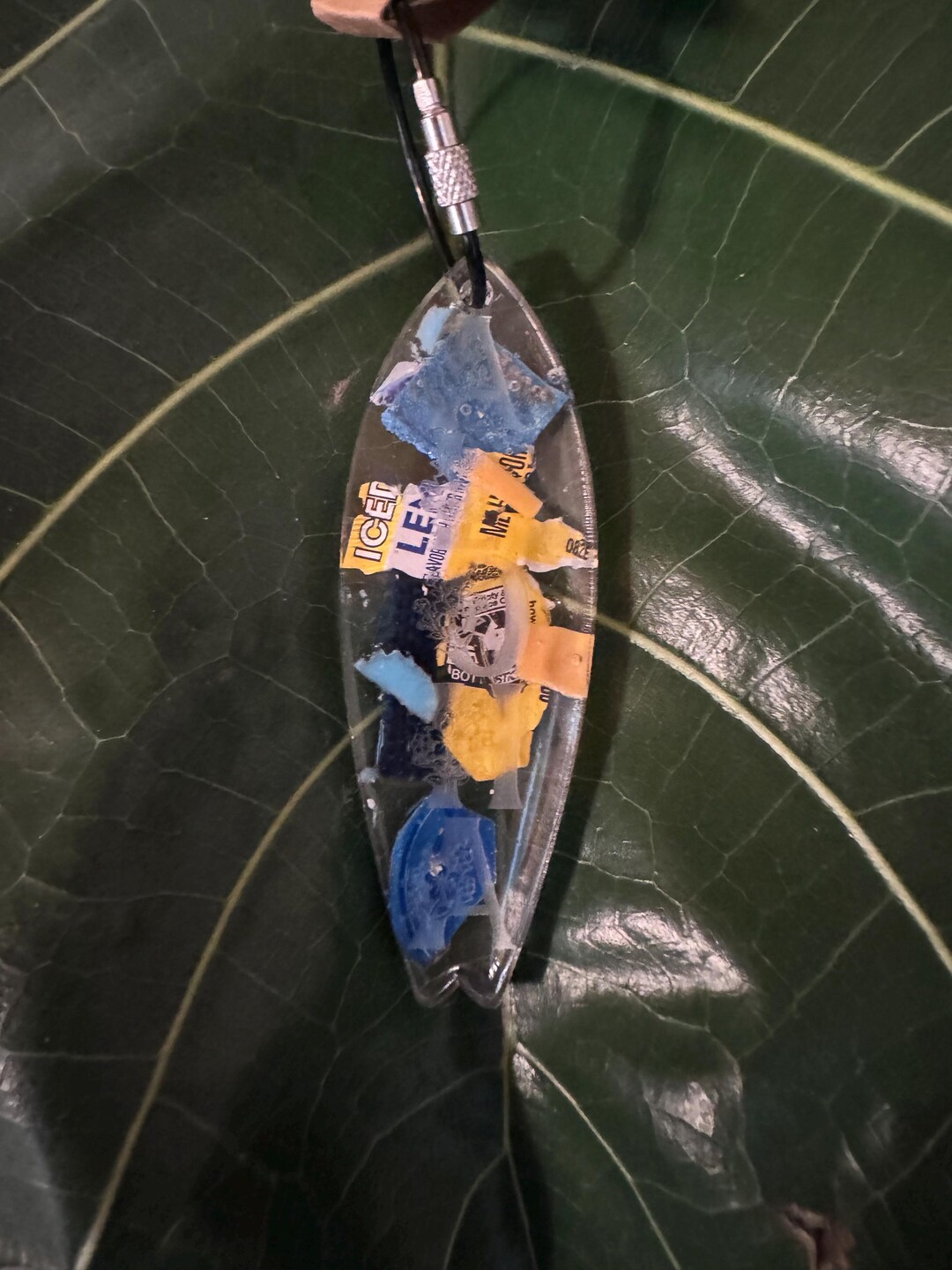 Surfboard Key Chain Made With Plastic of the Beach - Etsy