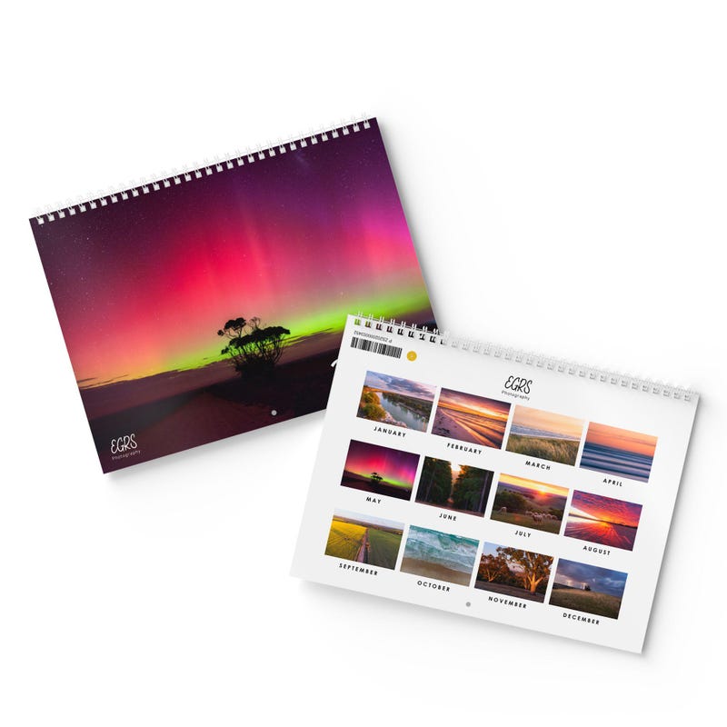 2025 Beach Wall Calendar - Etsy