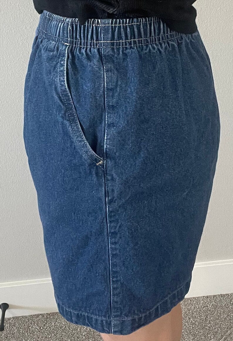 Vintage 90s Denim Shorts, High Rise Denim Shorts, Eclectic Grandpa ...