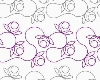 E2E NM Spring Flowers - Longarm Machine Quilting Digital Pattern - Edge ...