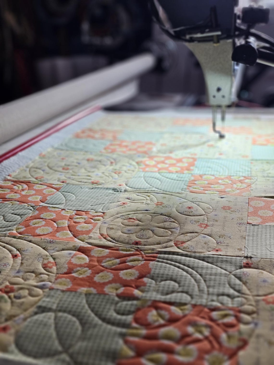 E2E NM Butterfly Flowers - Longarm Machine Quilting Digital Pattern ...