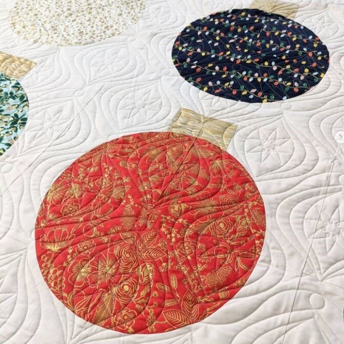 Longarm Machine Quilting Digital Pattern - E2E NM Christmas Star - Edge ...