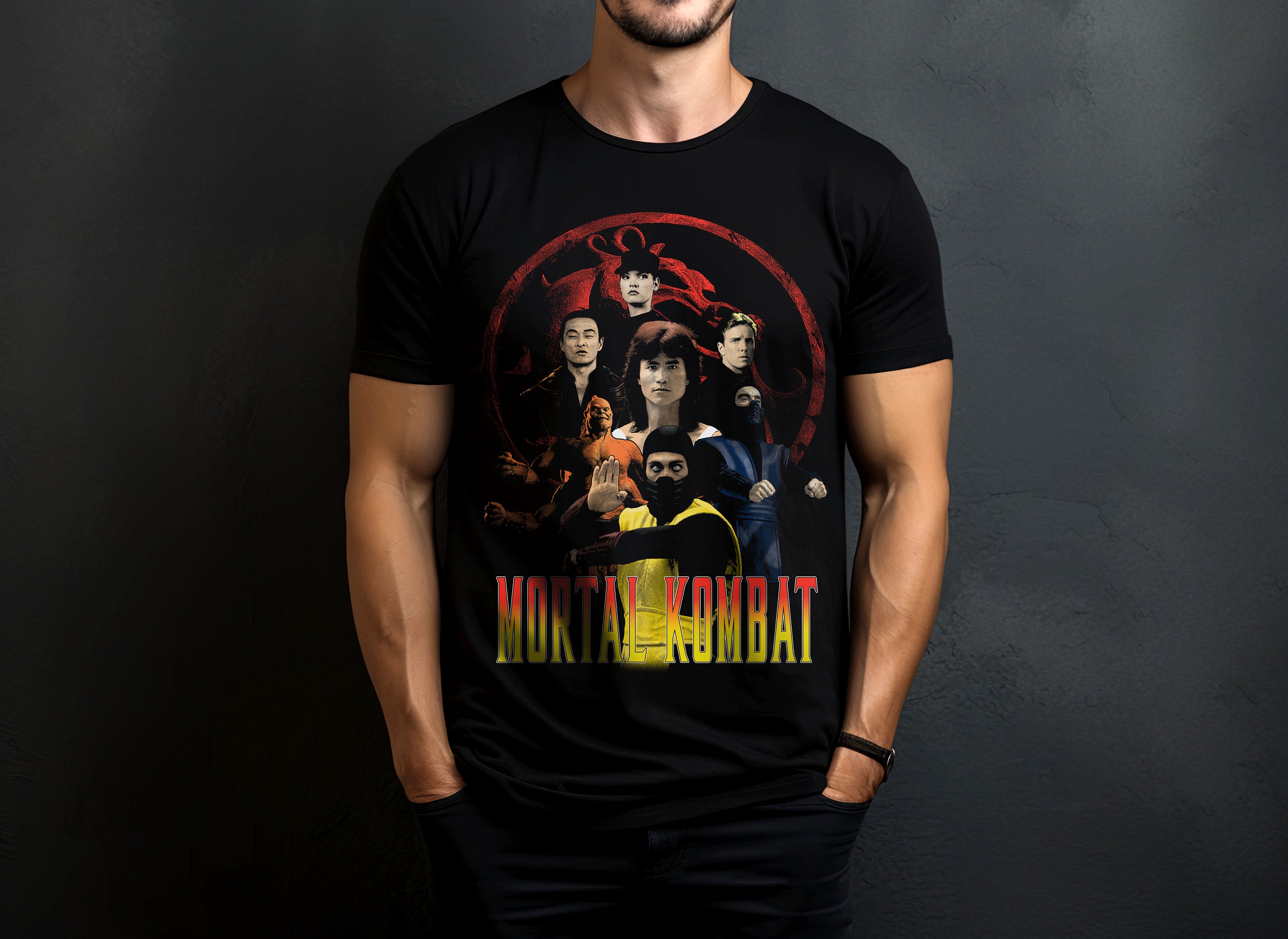 Exclusive Mortal Kombat Crew Neck - Etsy