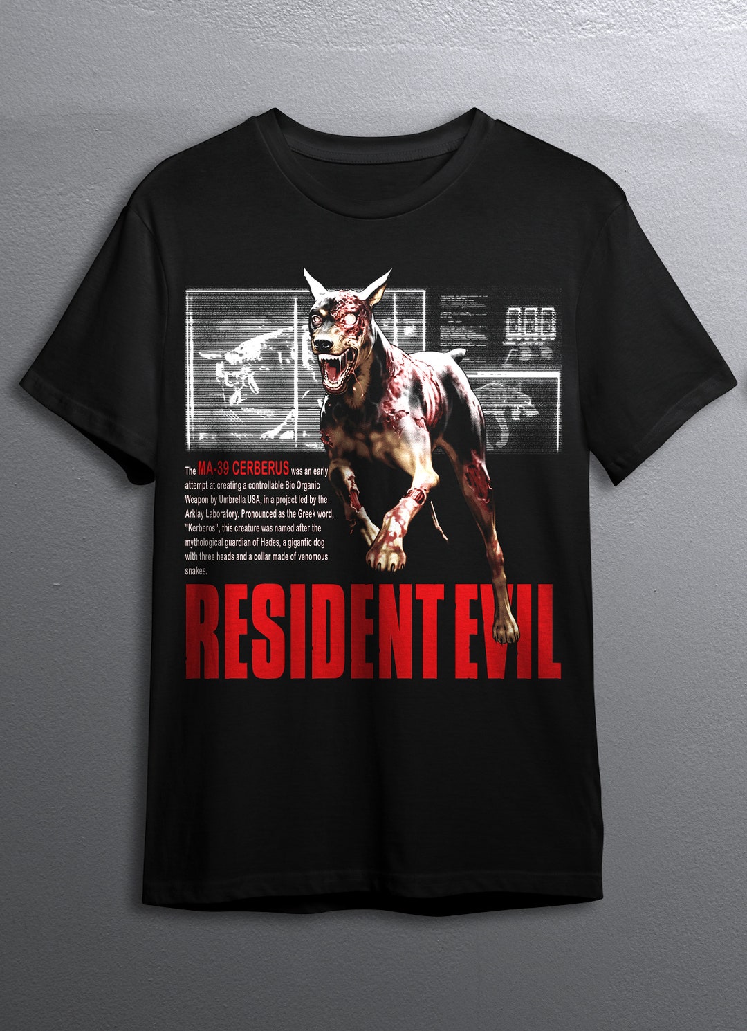 Limited Edition Resident Evil Cerberus Crewneck - Essential Horror ...