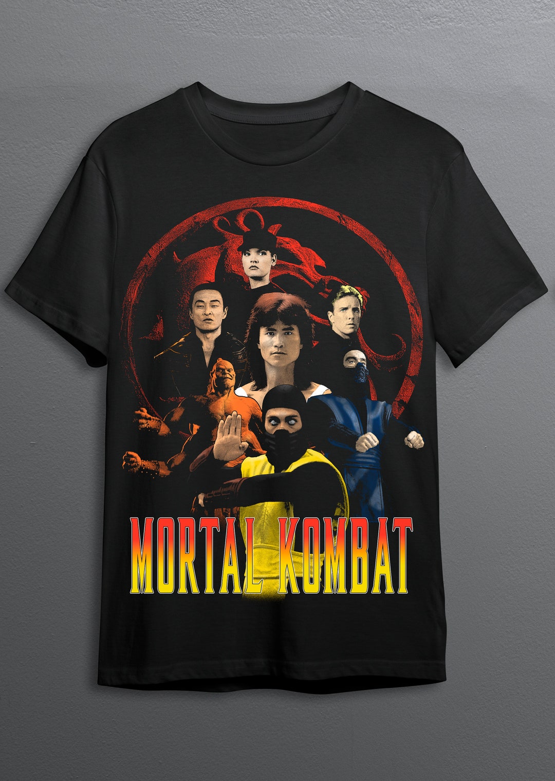 Exclusive Mortal Kombat Crew Neck - Etsy