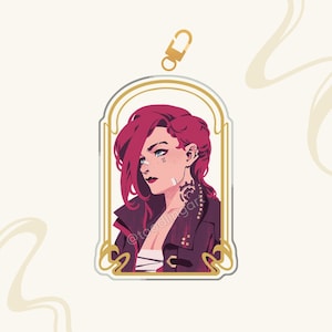 Champion Portrait Acrylic Charms - Etsy
