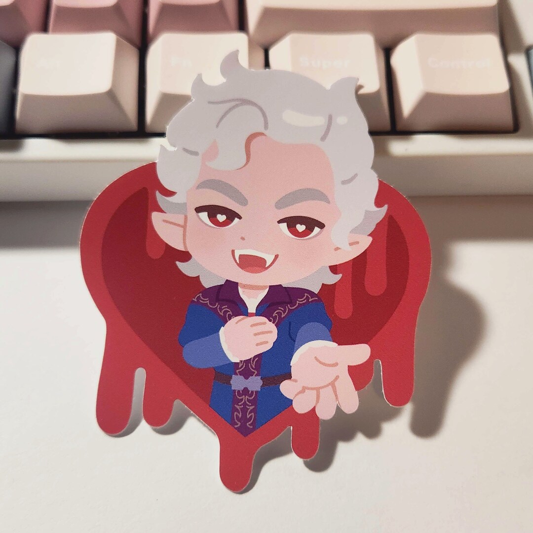 BG3 Vampire Vinyl Sticker - Etsy