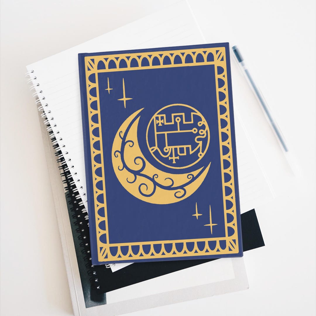 Stolas' Grimoire Cosplay Fanmade Hardback Journal Sketchbook Aesthetic ...