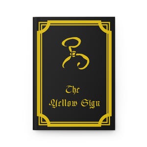 Lovecraftian Eldritch Book Depicting the Yellow Sign From the King in ...