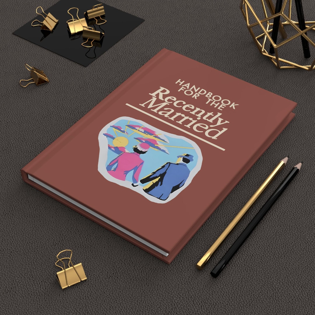 Handbook for the Recently Married - Handmade Replica Prop - Hardcover ...