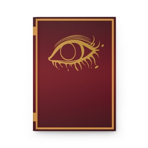 Red Book With an Eye Occult Notebook Illuminati Eye of Providence ...