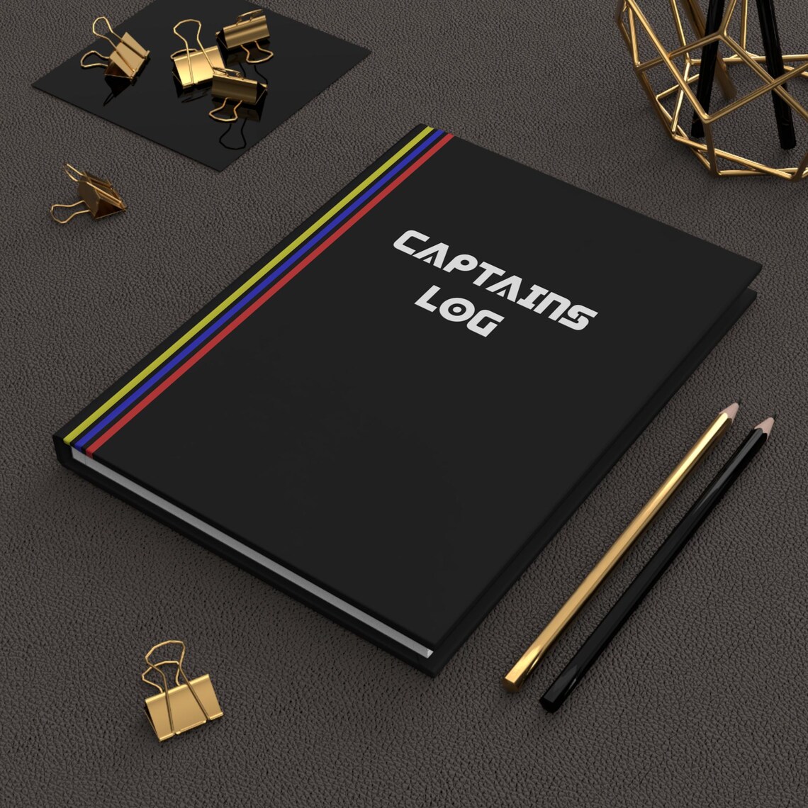 Captain's Log Book Hardcover Journal Matte - Sci-fi Inspired - Etsy