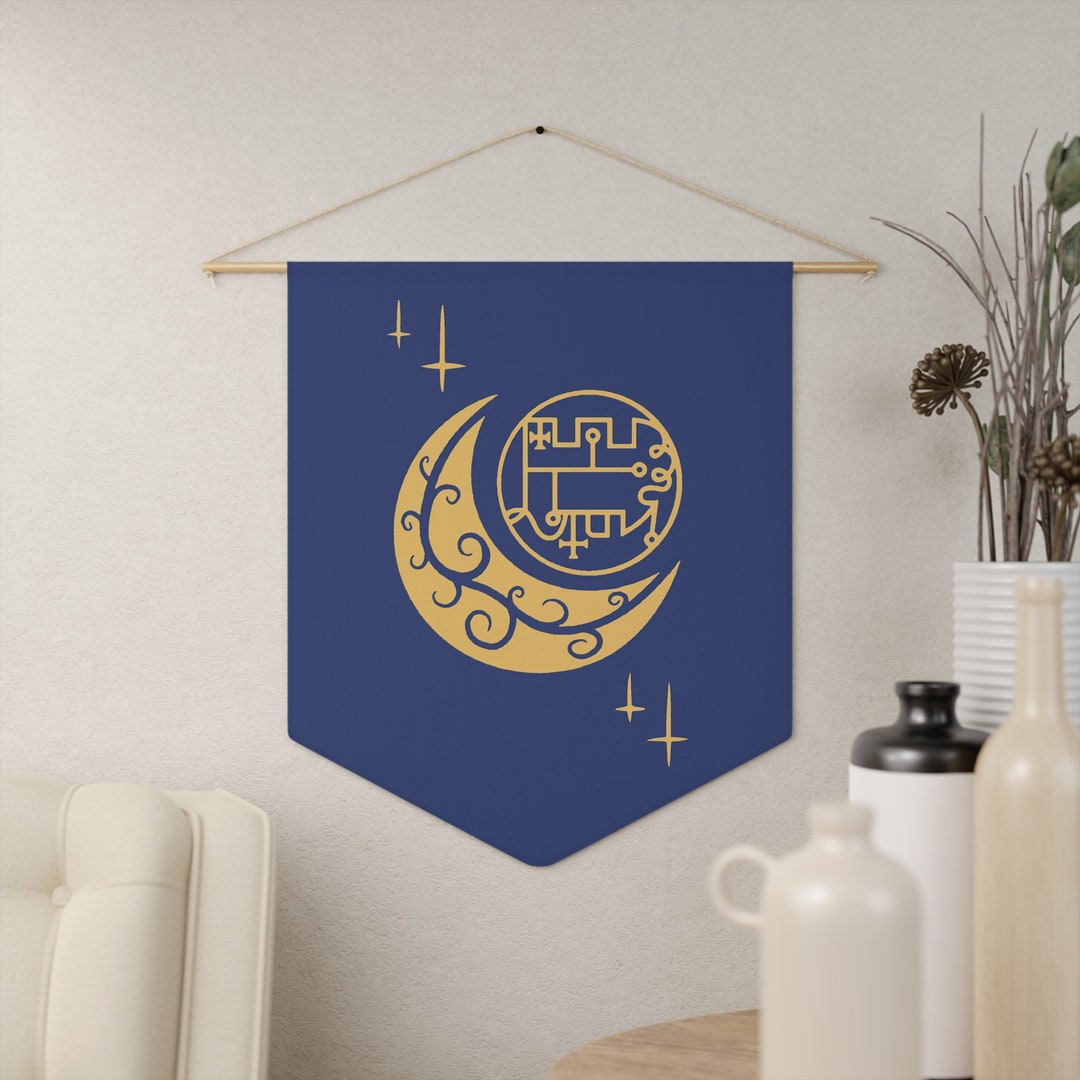 Stolas Grimoire Wall Art Pennant - Etsy