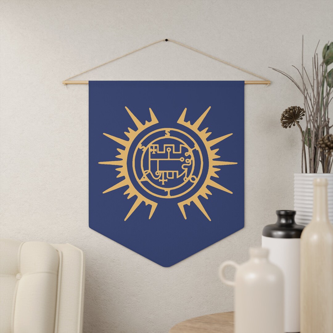 Stolas Grimoire Wall Art Pennant - Etsy