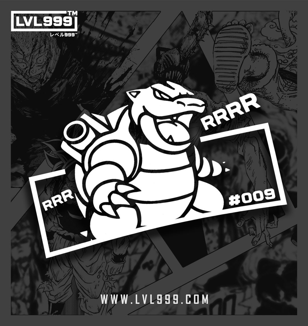 Pokemon - Blastoise - Vinyl Decal - Vinyl Sticker - JDM - Etsy