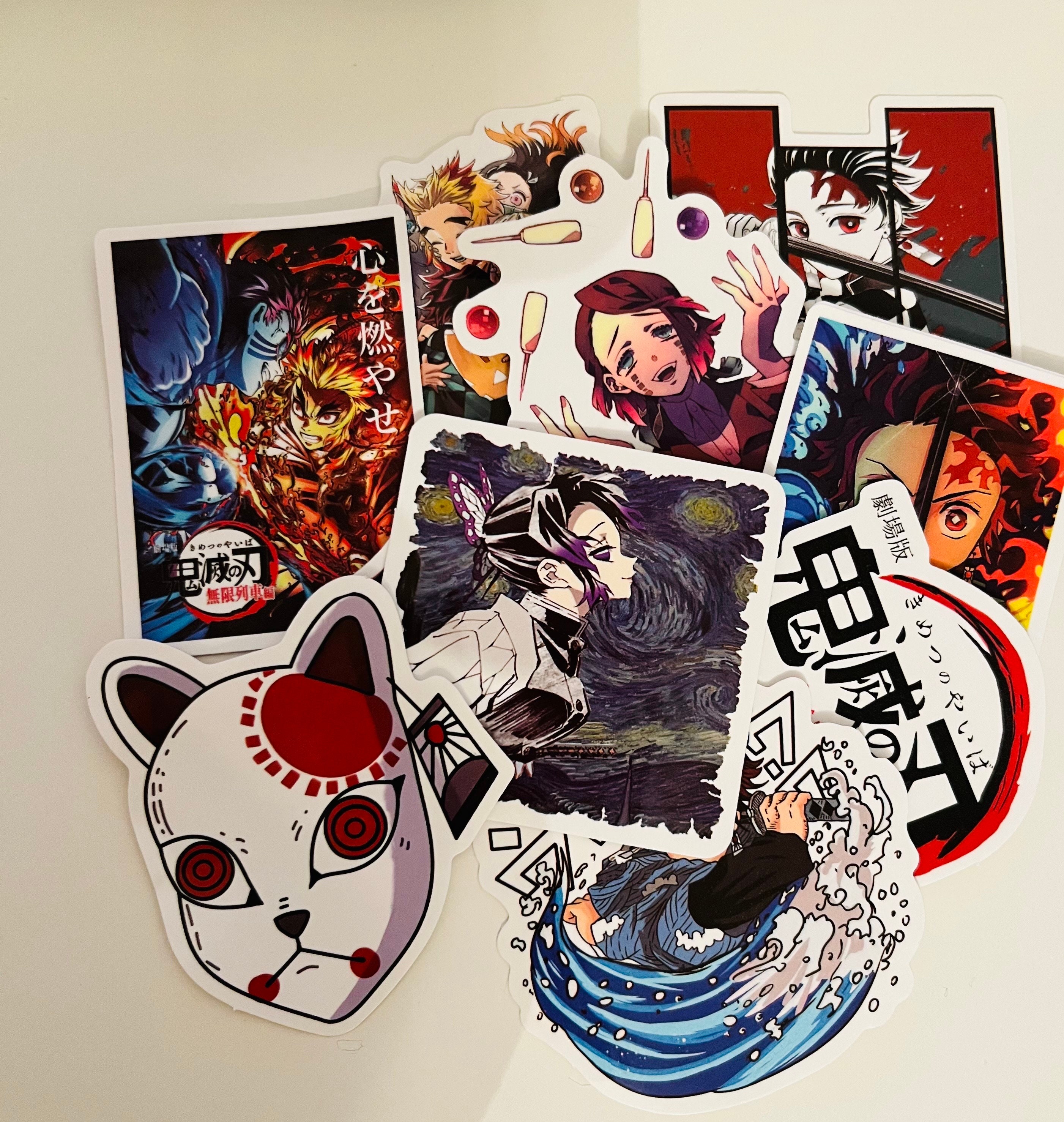 Demon-slayer Random Sticker Set / Demon Slayer Cartoon Stickers ...