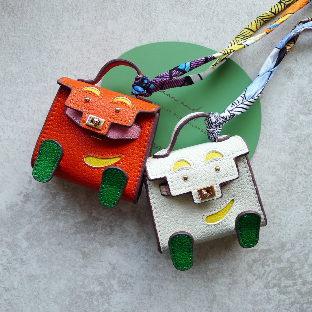 Mini Bag Doll Charms/leather Pendants/mini Bag Charms/keychain/handmade ...