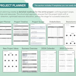 Onenote Project Planner Template: Project Management, Task & Goal ...