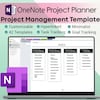 Project Management Onenote Templates Pack, Business Planner Work ...