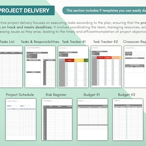 Onenote Project Planner Template: Project Management, Task & Goal ...