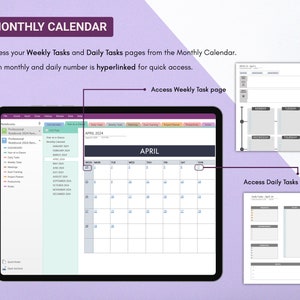 Onenote Planner 2025 2026 Professional One Note Template for Project ...
