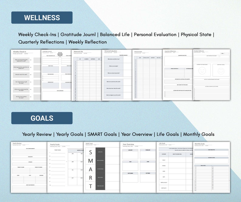 Onenote Template: 2025 2026 2027 Ultimate Digital Planner (hyperlinked ...