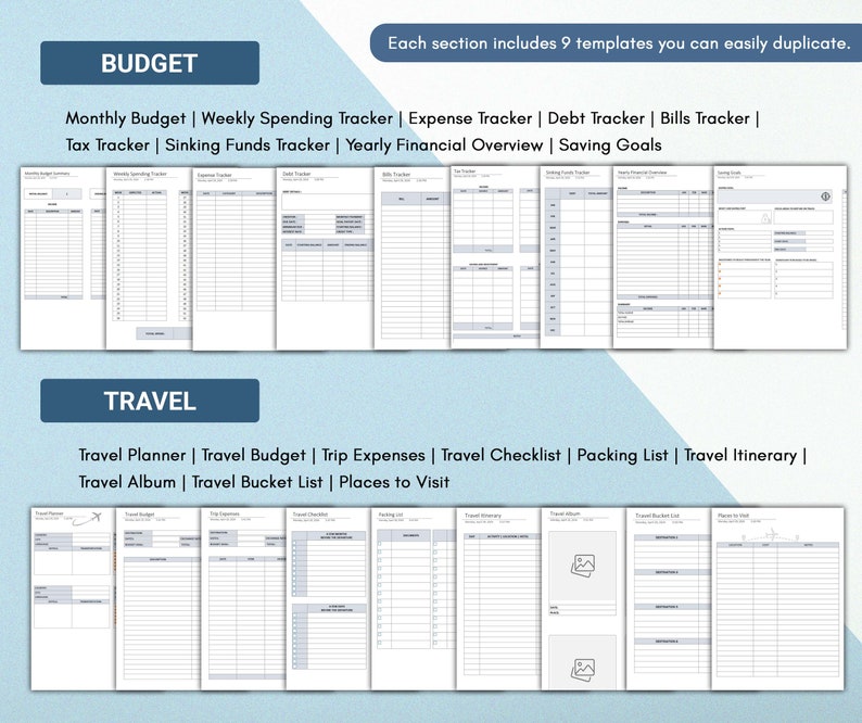 Onenote Template: 2025 2026 2027 Ultimate Digital Planner (hyperlinked ...