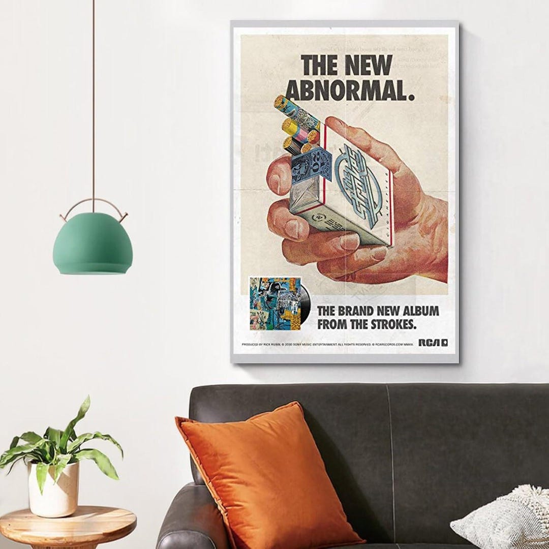 The Strokes the New Abnormal Album Cover Poster - Etsy
