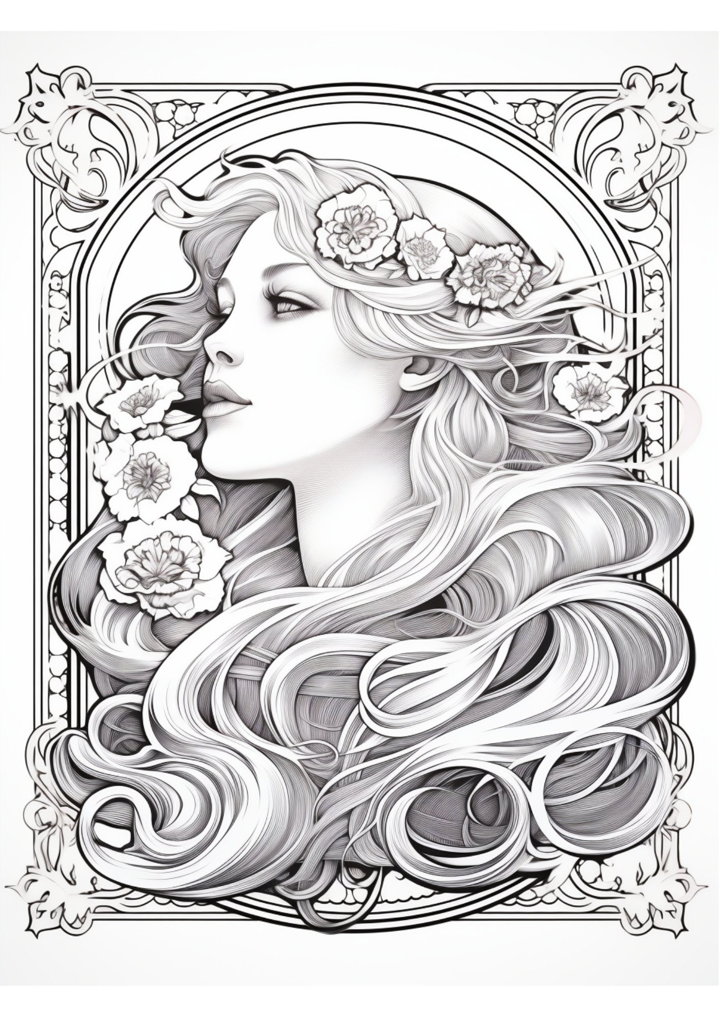 Tarot Cards Themed 100 Coloring Pages Relaxation Stress Relief for ...