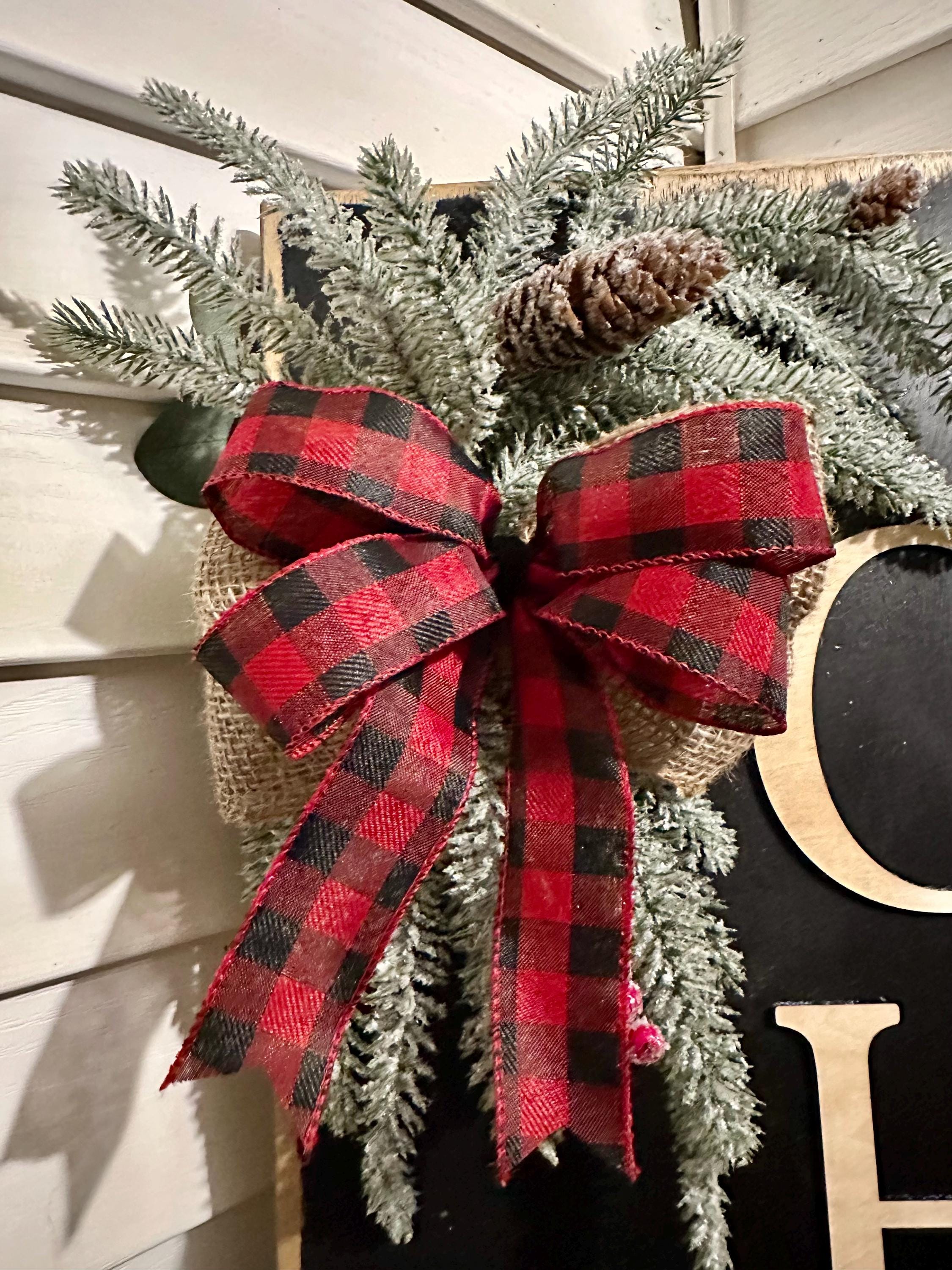 Christmas Rudolph Sign 3D Wood Sign Christmas Sign Christmas Porch Sign ...