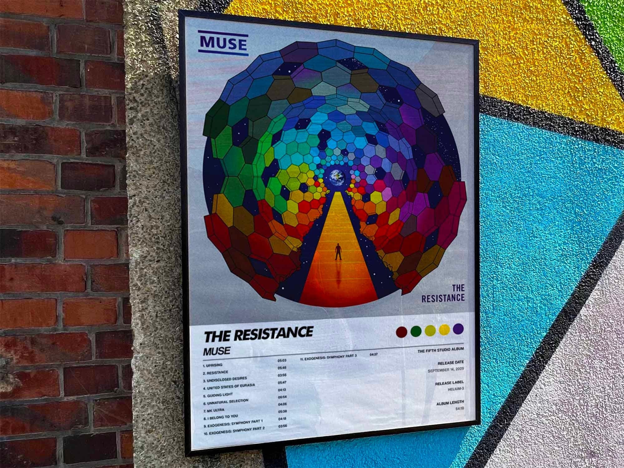 Muse the Resistance Album Cover Poster / - Etsy