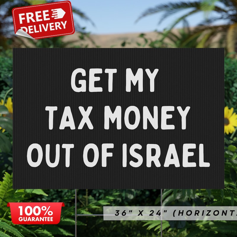 Israel Palestine Stop Sign - Etsy